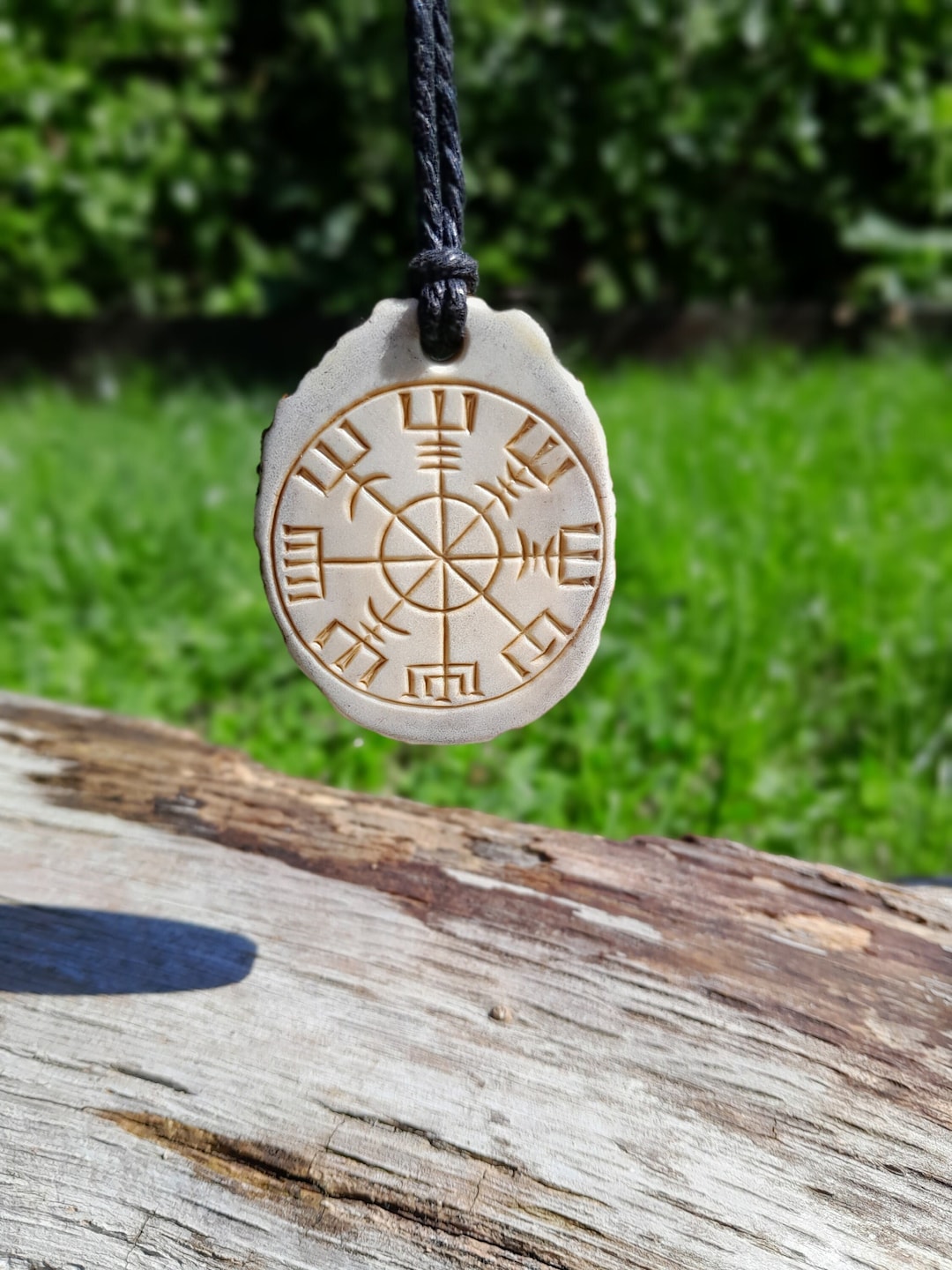 Vegvisir Runes Necklace. the Symbol of Guidance and Protection. Viking ...