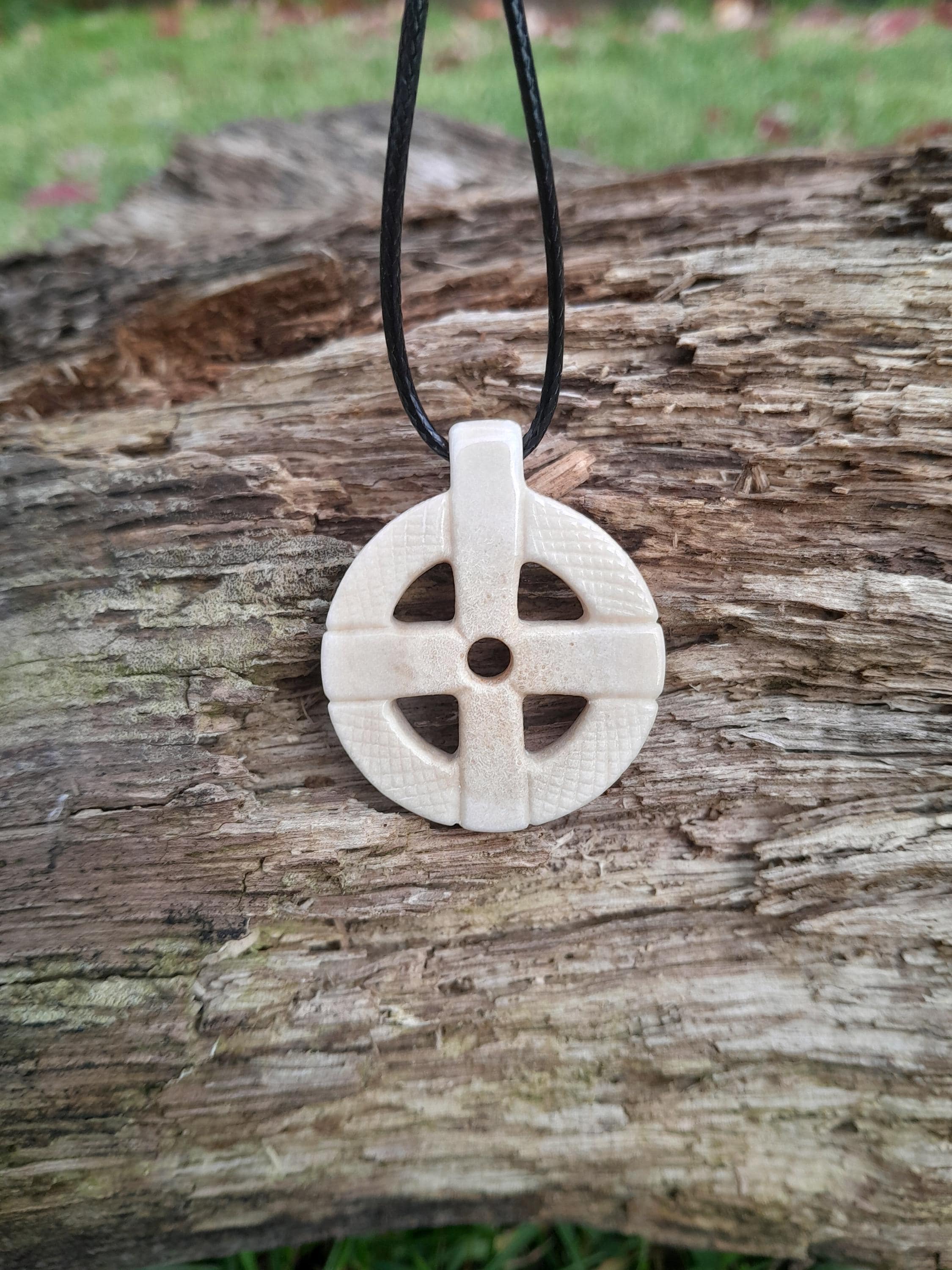 Viking Solar Cross Necklace. Norse Sun Wheel Amulet. Pagan Pendant ...