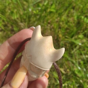 Viking Warrior Head Amulet, Viking in Helmet. Norse Mythology Art ...