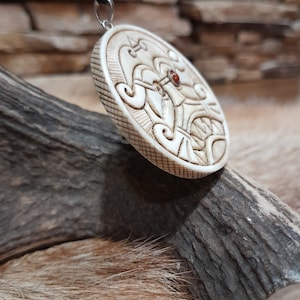 Unique Hand Carved Viking God Odin Face Pendant Óðinn Amulet - Etsy