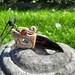 Viking Dragon Amulet, Hand-carved Moose Antler & Buffalo Horn Pendant ...