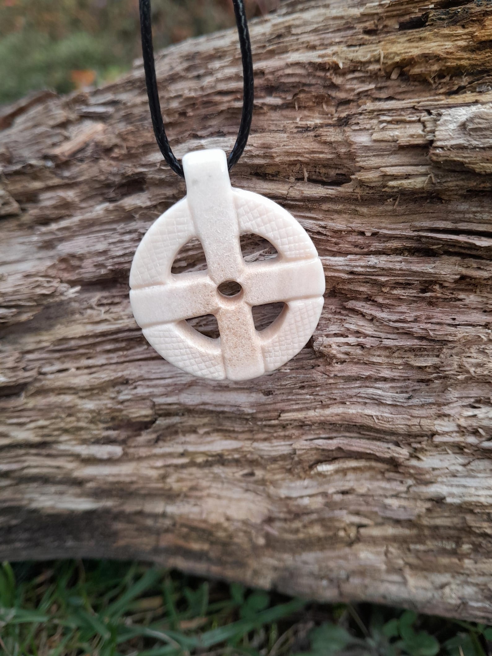 Viking Solar Cross Necklace. Norse Sun Wheel Amulet. Pagan Pendant ...