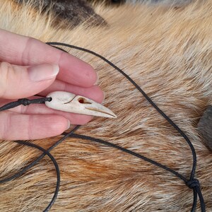 Small Hand-carved Raven Skull Amulet. Viking, Celtic Jewelry. Huginn ...