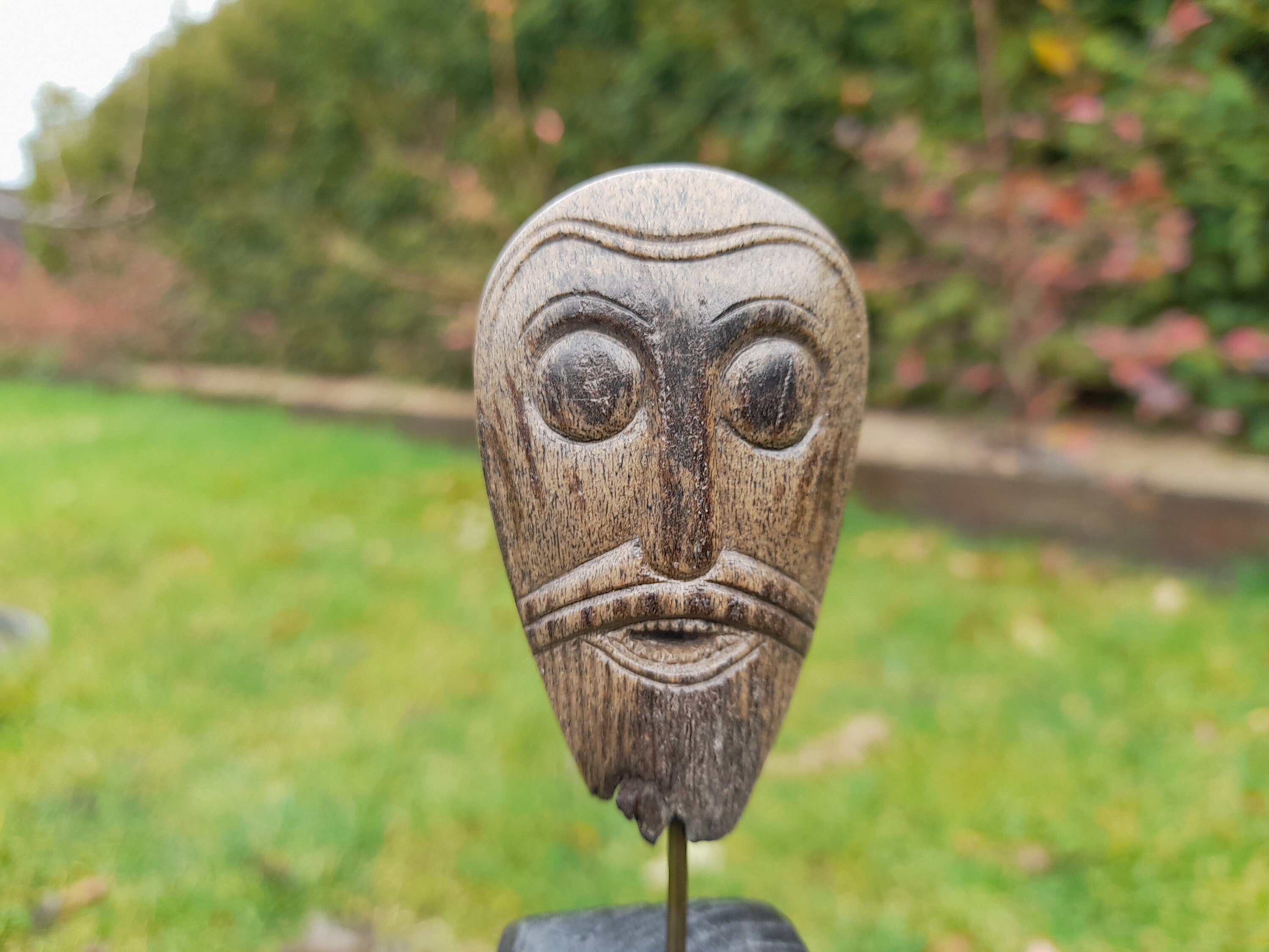 Viking Warrior Head Oseberg Ship Norway Oseberg Cart Museum | Etsy