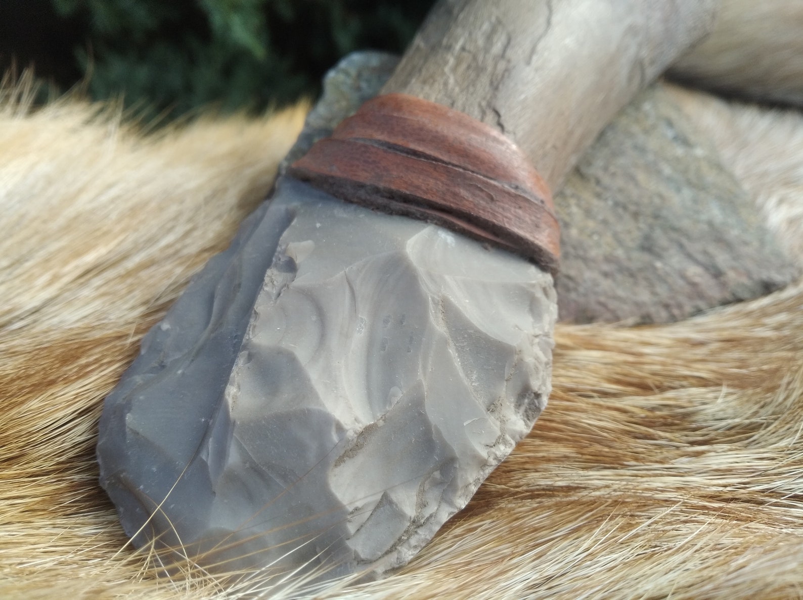 Neolithic Ritual/hunter Dagger With Flint Blade modern | Etsy