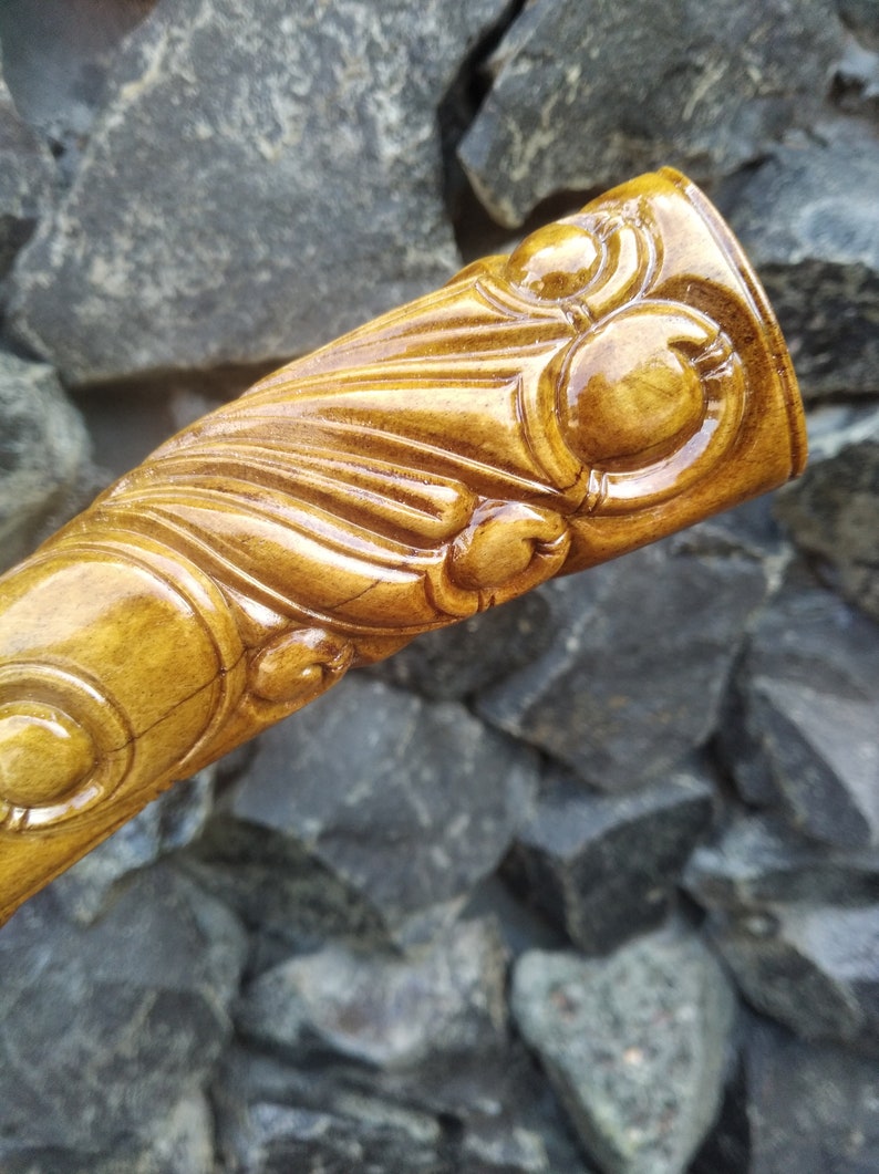 Viking Raven Handle to the Knife Dagger Hand Bone Carving - Etsy