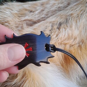 Unique Hand-carved Viking Black Raven/crow Head Amulet. Celtic - Etsy