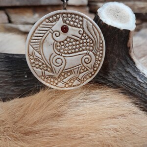 Hand-carved Scythian Style Pendant. Amulet With a Horse Head. Ancient ...