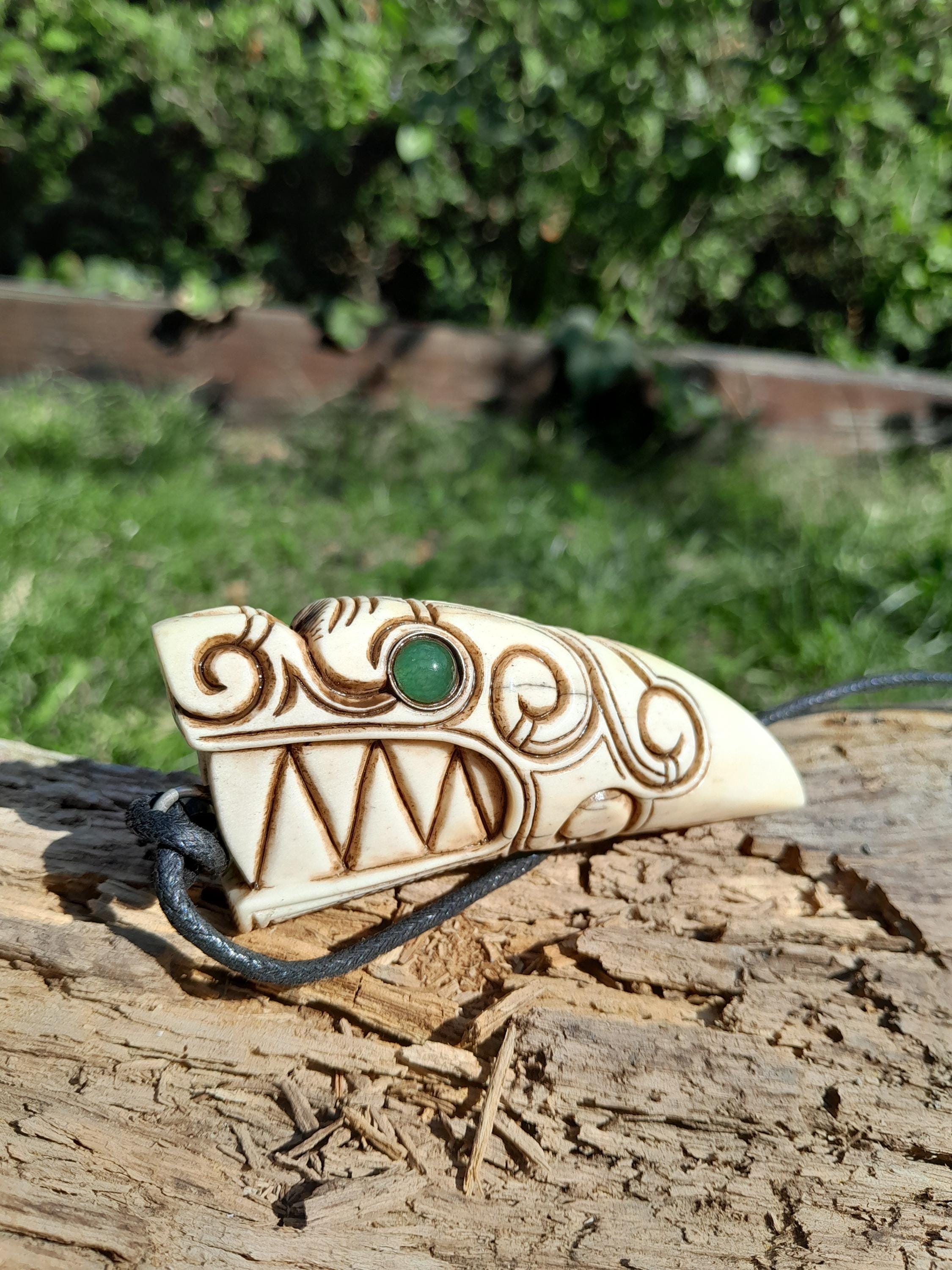 Massive Viking Wolf Amulet. Fenrir Necklace. Wolf Head Pendant. Spirit ...