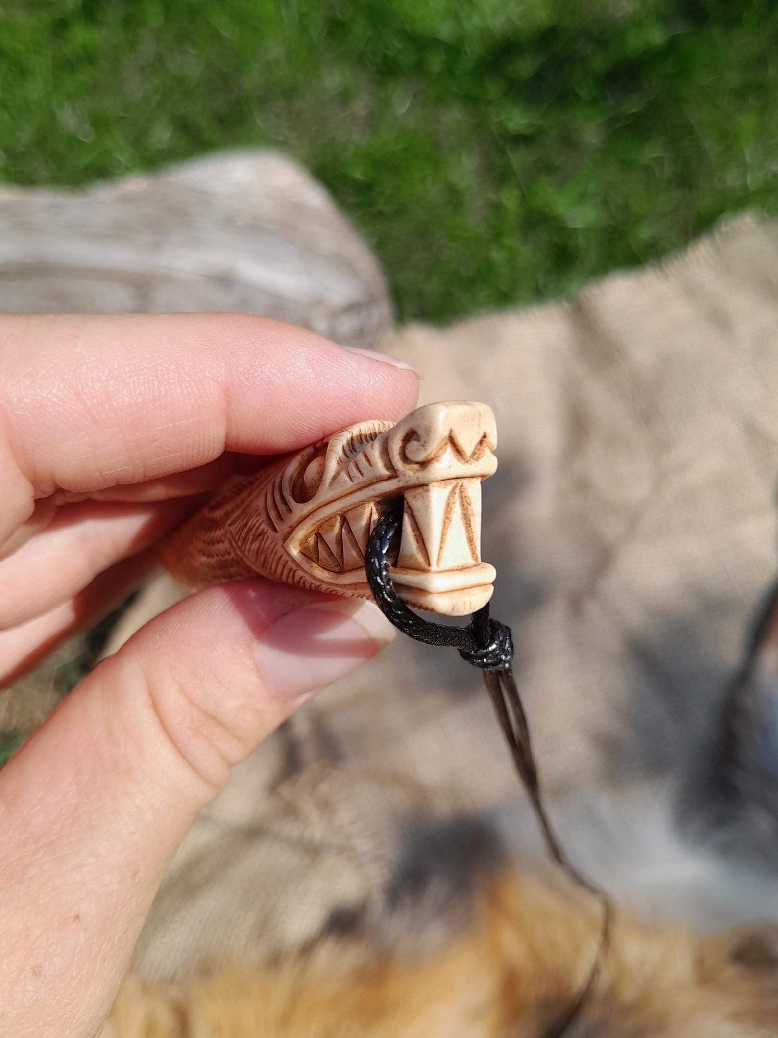 Unique Viking Norse Wolf-snake Jewelry. Dragon Amulet, Jormungand ...