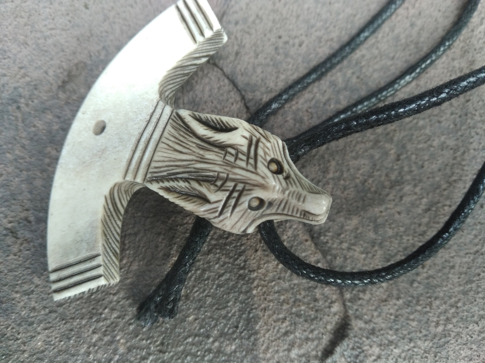 Thor's Hammer Necklace Mjolnir Amulet With Wolf Head and | Etsy