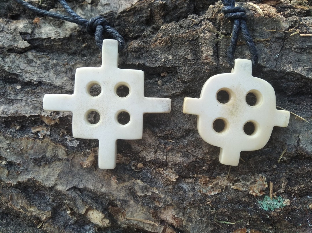 Sun Solar Viking / Norse Amulet, Wheel Cross Necklace. Wheel of Life ...
