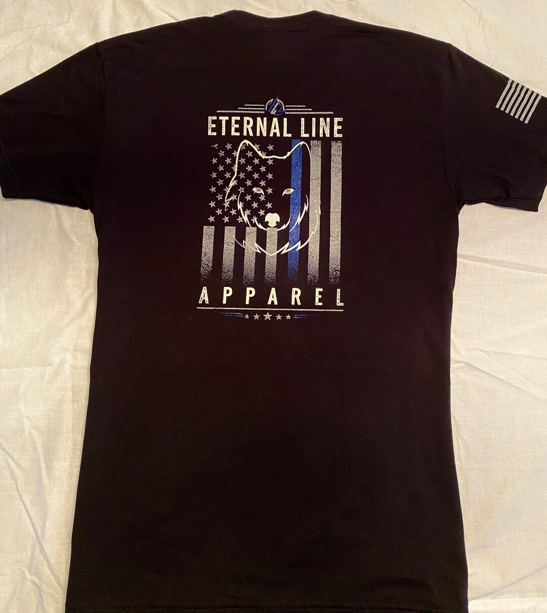 Thin Blue Line Sheepdog Flag - Etsy