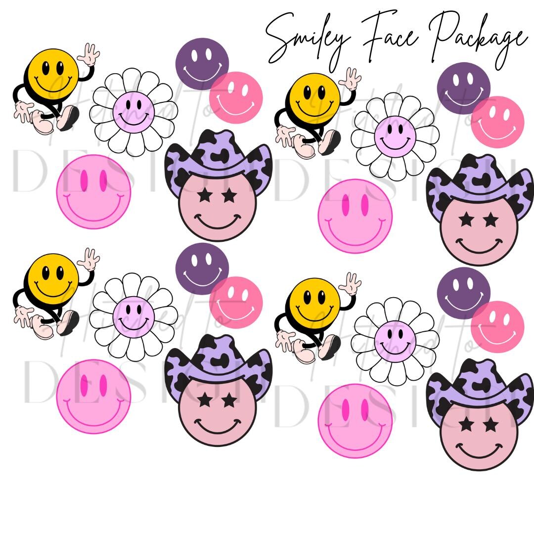 Smiley Face Package - Etsy