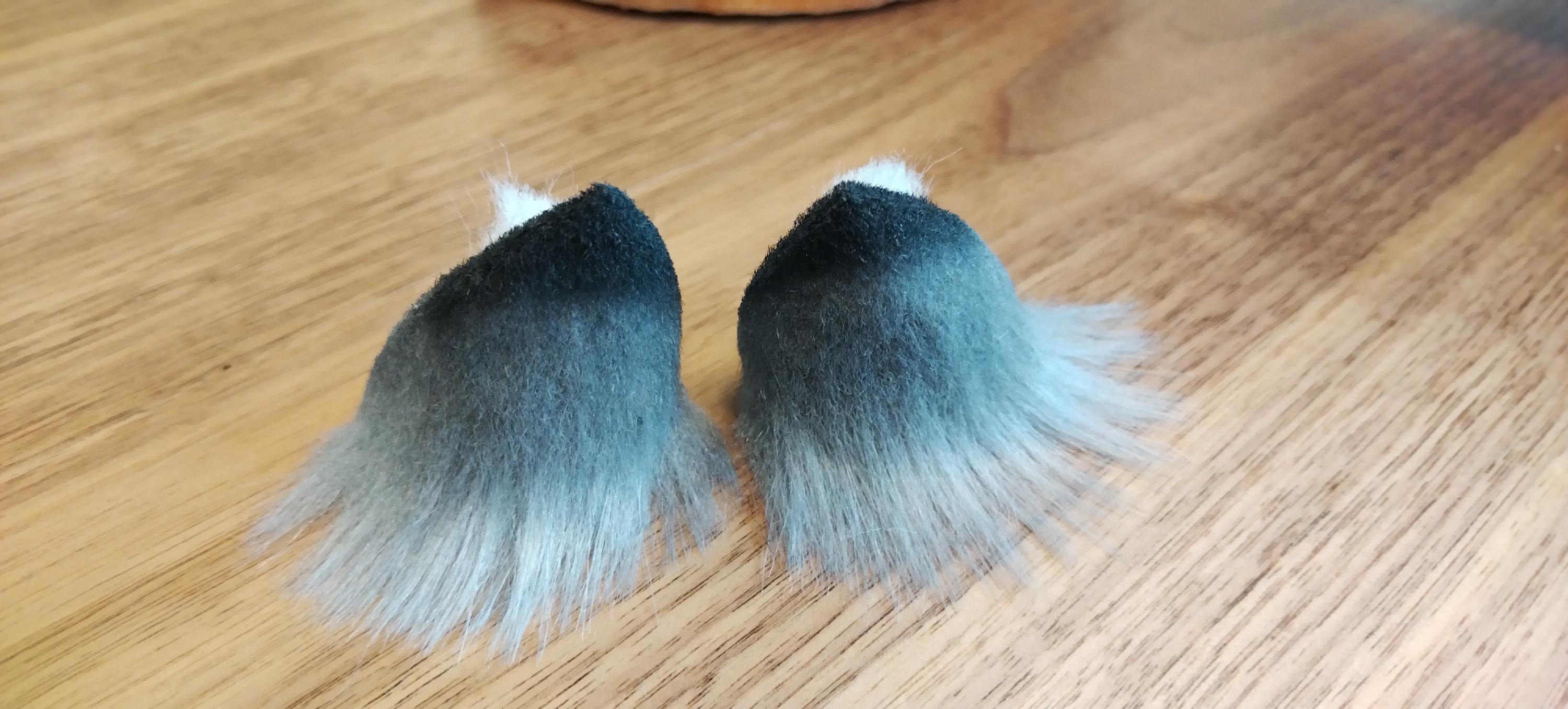 Orejas y cola de Kitsune gris magnético para BJD SD1/3 - Etsy México