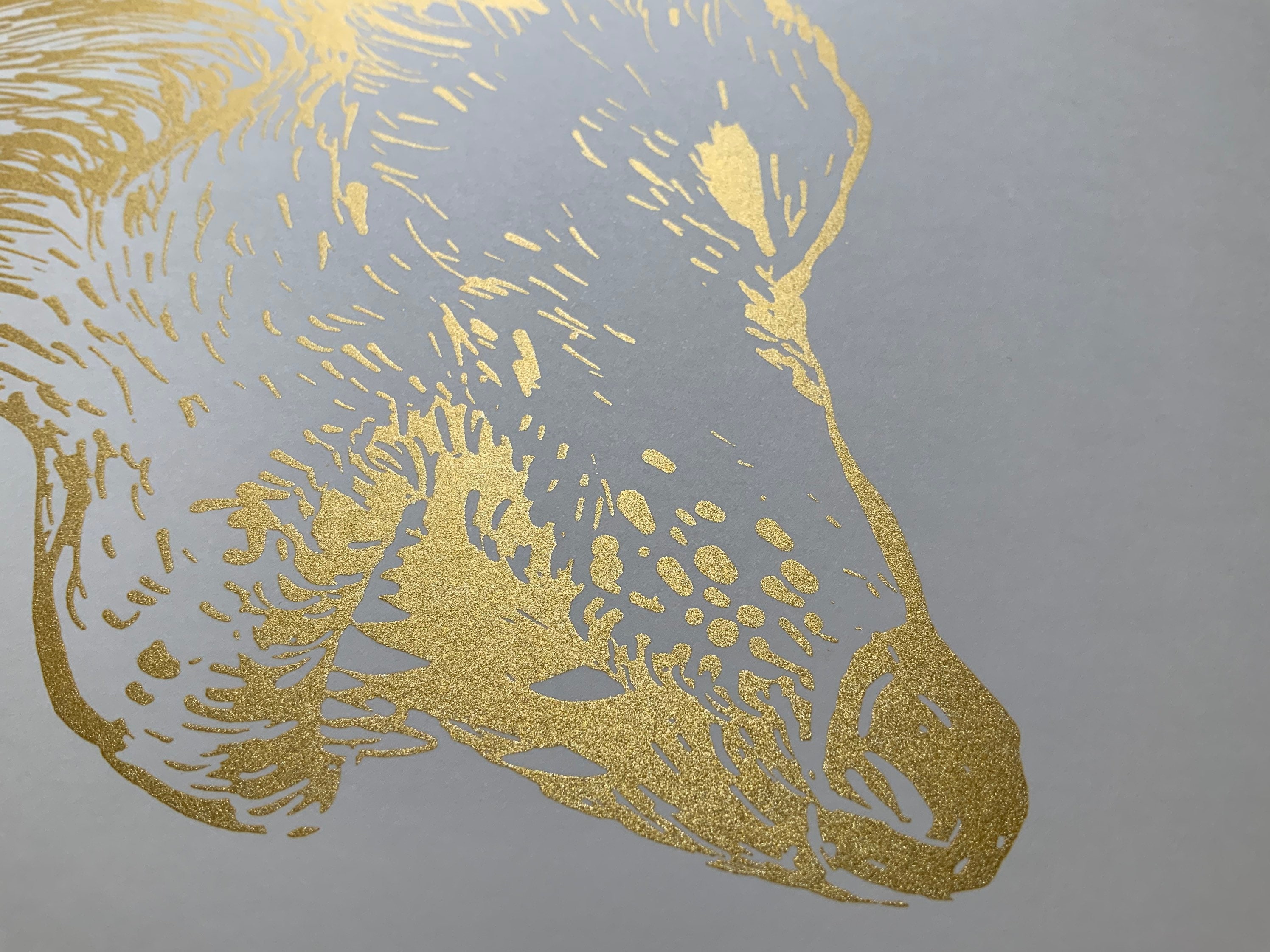 She-wolf POSTER SILKSCREEN PRINTING - Etsy