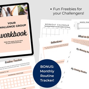 31 Day Challenge Group Guide, Ready to Post Challenge Group Content on ...