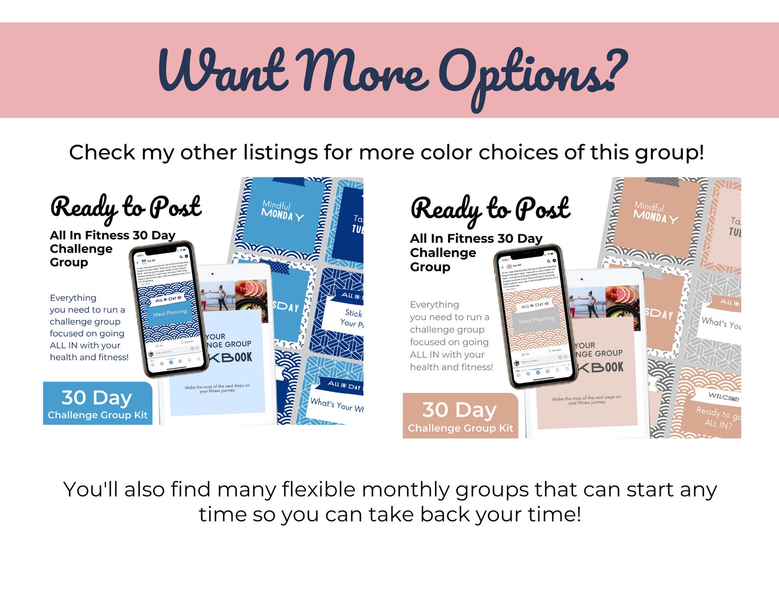 Done for You 4 Week Challenge Group Guide for Fitness Coach, Challenge ...