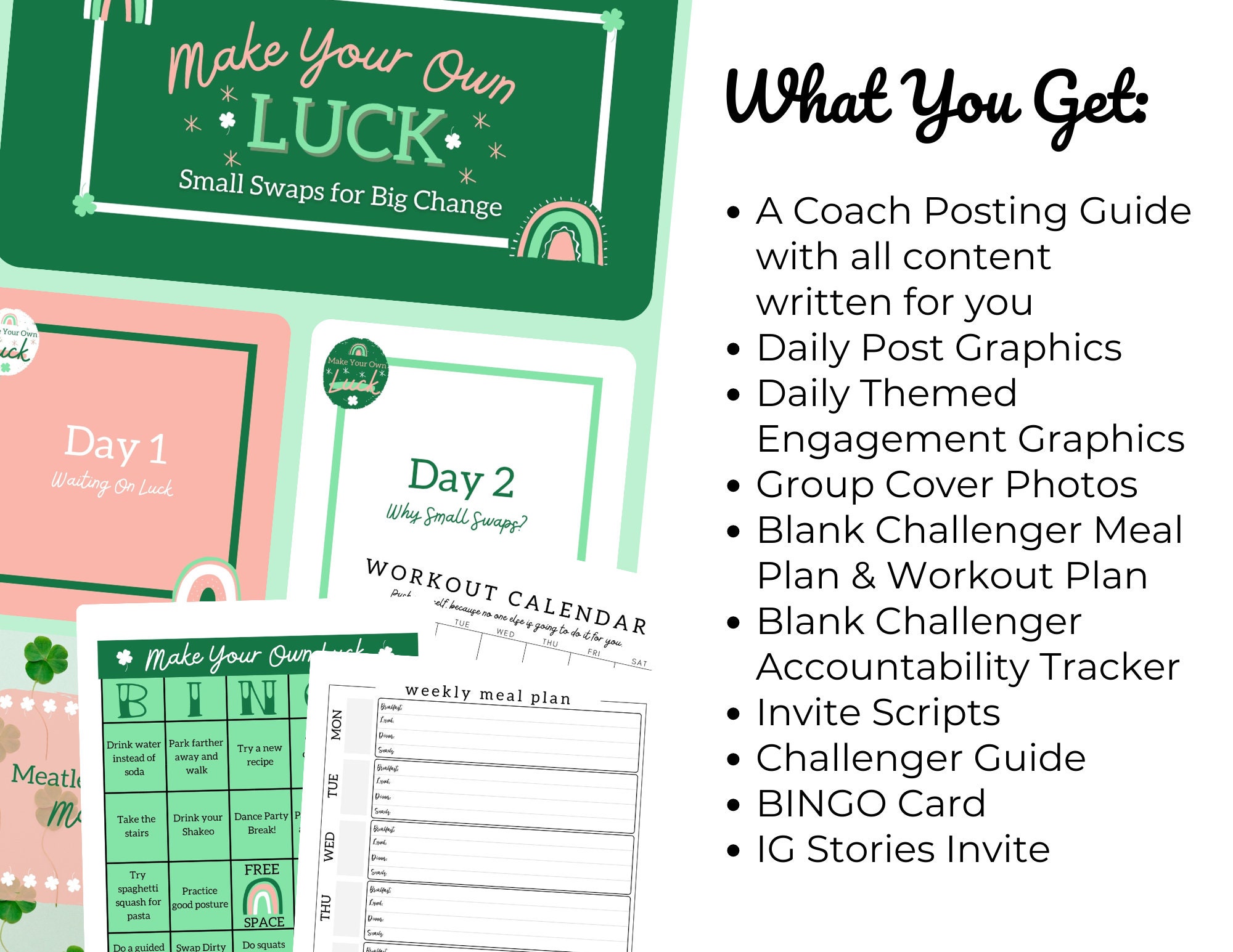 31 Day March Challenge Group Guide, Ready to Post Challenge Group on ...
