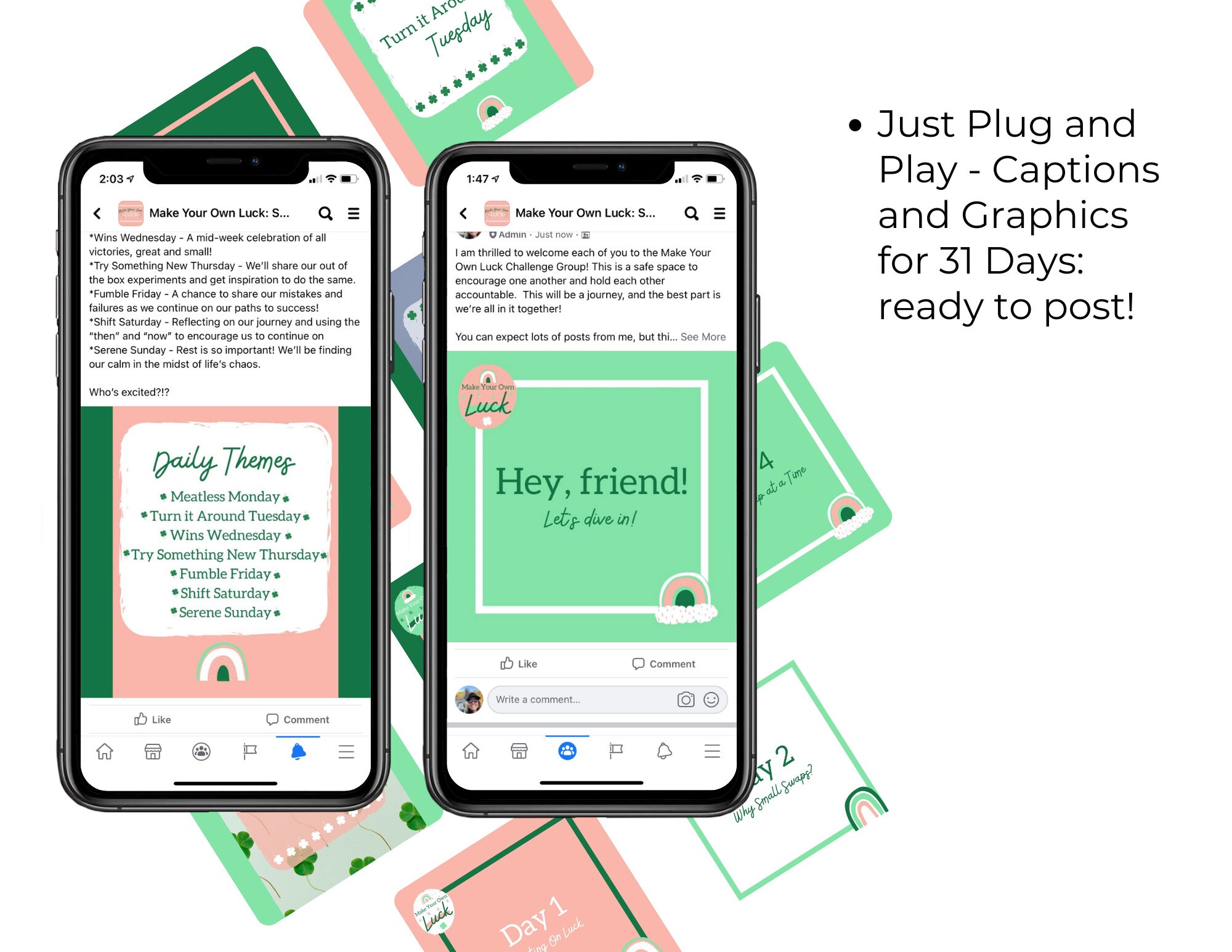 31 Day March Challenge Group Guide, Ready to Post Challenge Group on ...