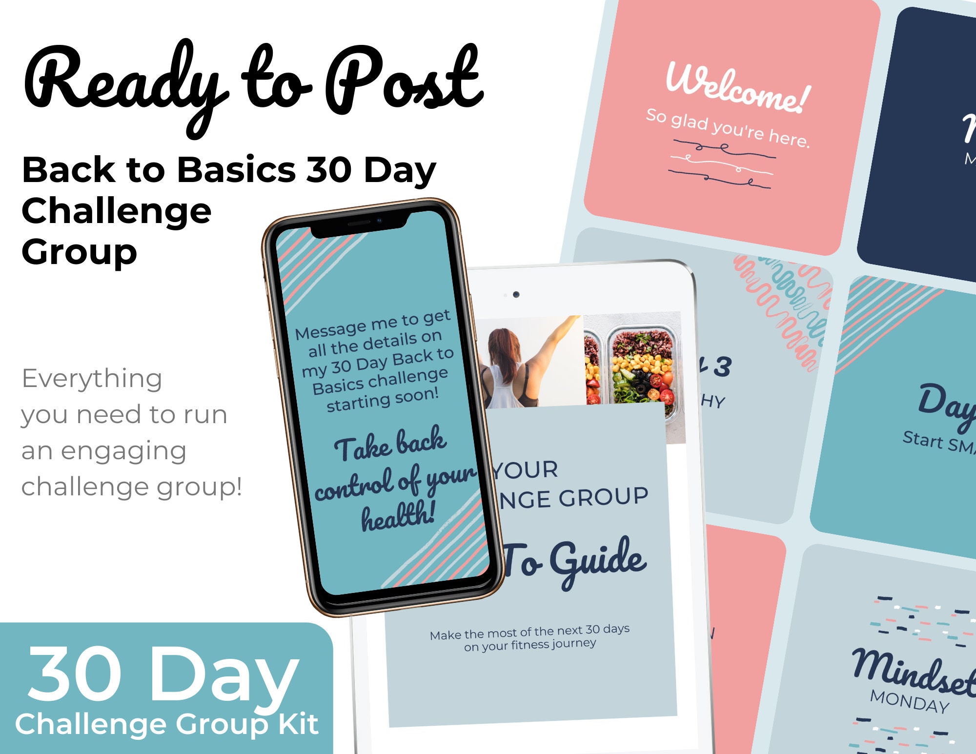 Paper & Party Supplies 30 Day Back to Basics Beachbody Challenge Group ...