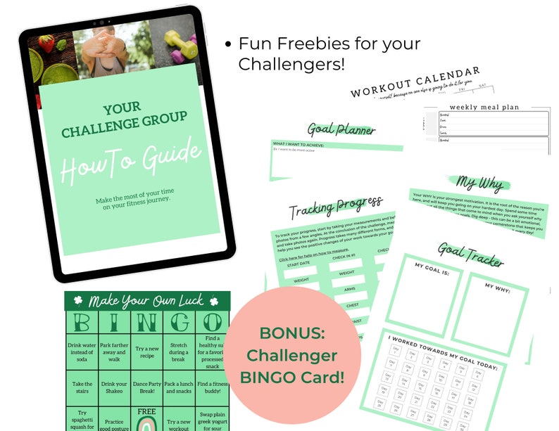 31 Day March Challenge Group Guide, Ready to Post Challenge Group on ...