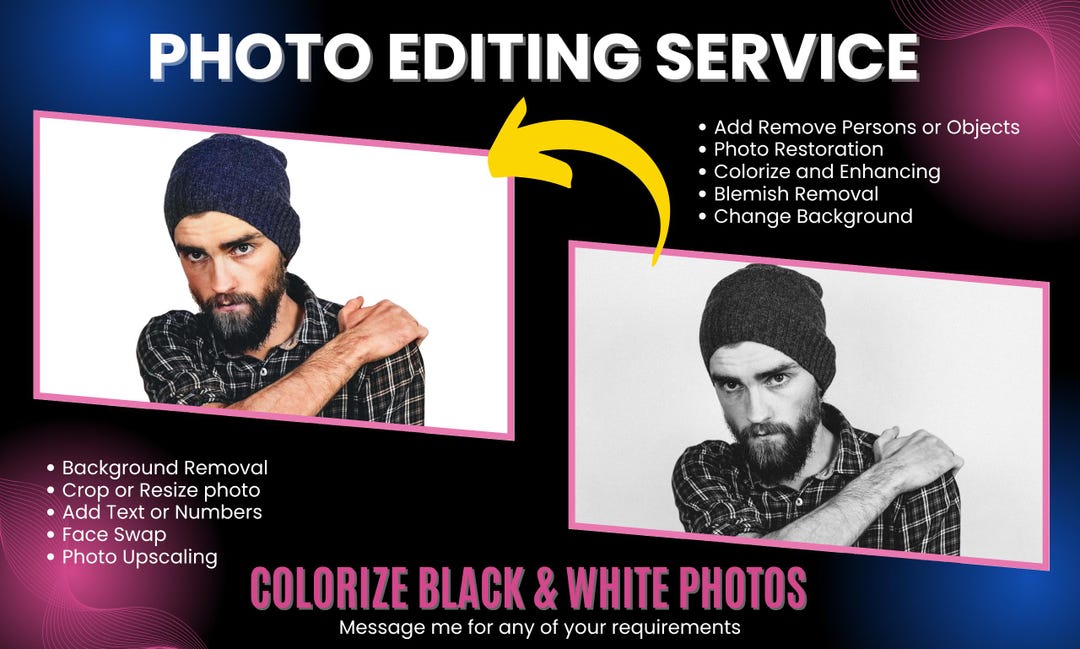 Colorize Black and White Photo | Add Color to Old Photos | Vintage ...
