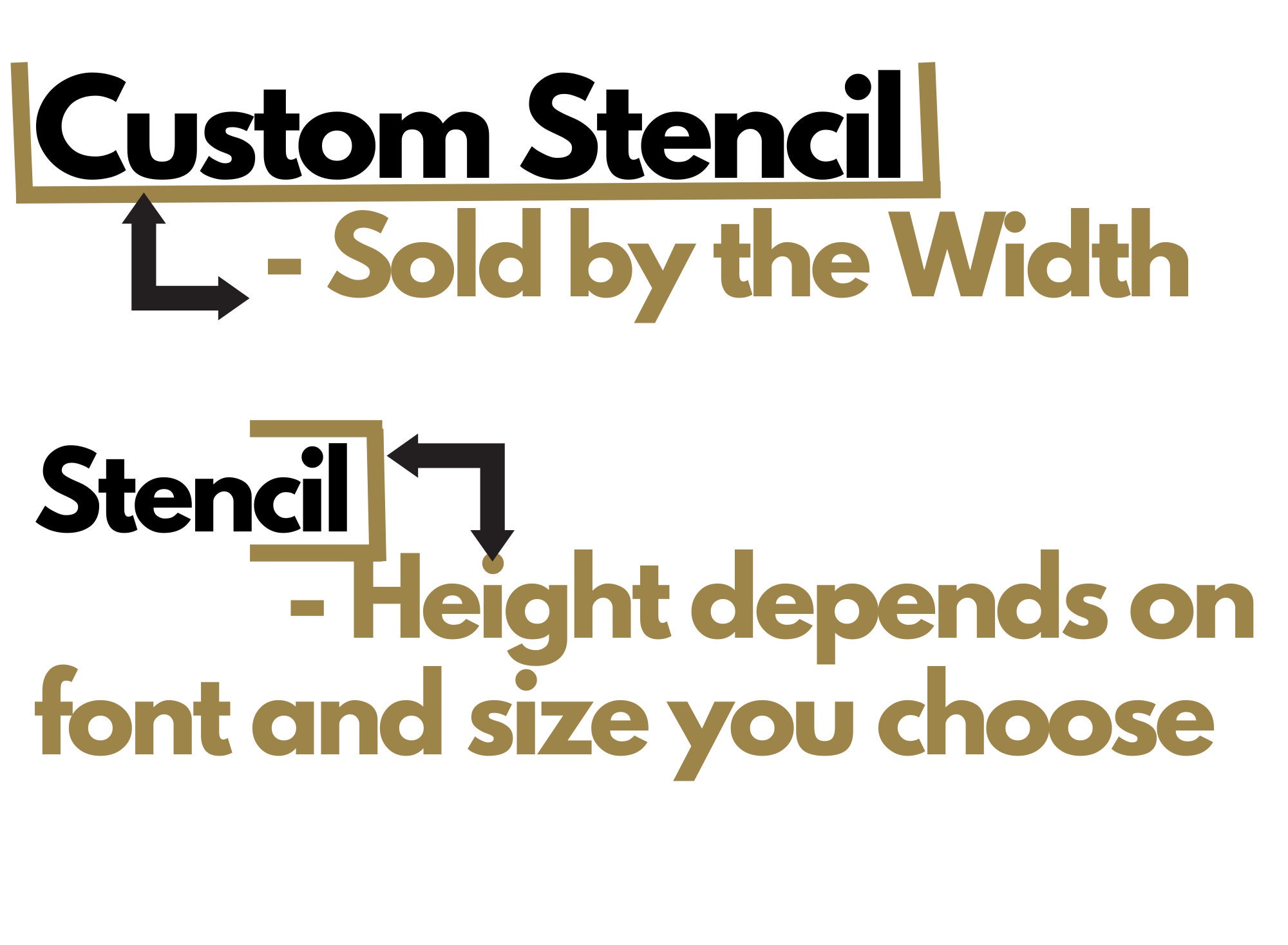 Custom Stencil Reusable | 7.5 Mil | Painting Stencil | Spray Paint ...