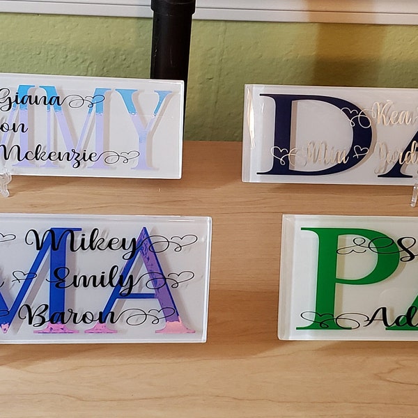 Dad Glass Tile - Etsy
