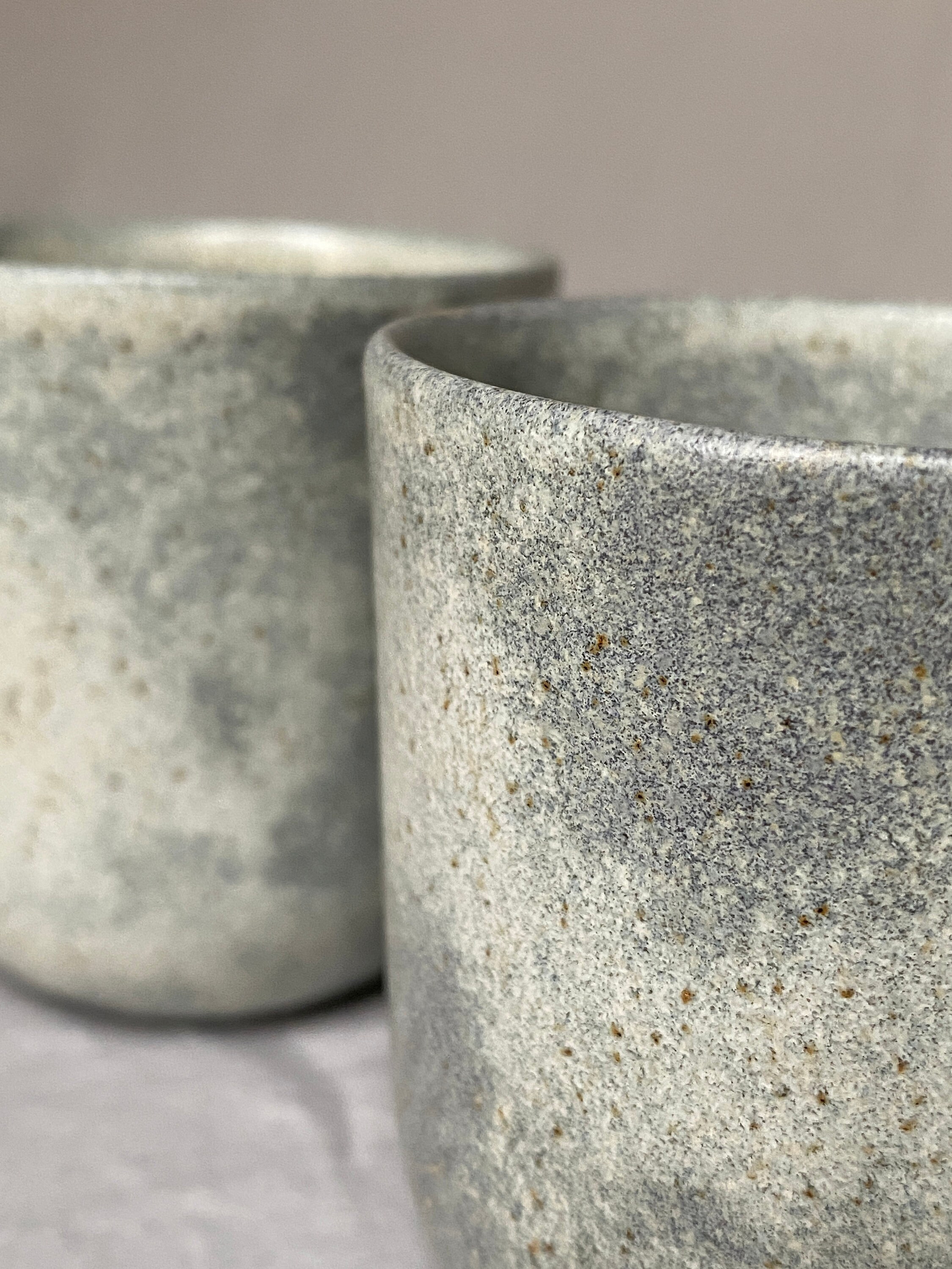 130 Ml /a Pair, 2pcs of Espresso Cups / Americano Coffee / Gray and ...