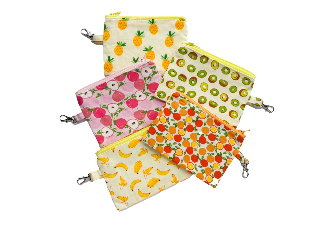 Summer Fruits Coin Purse | Fresh Fruit Design, Cute Coin Purse, Zipper ...