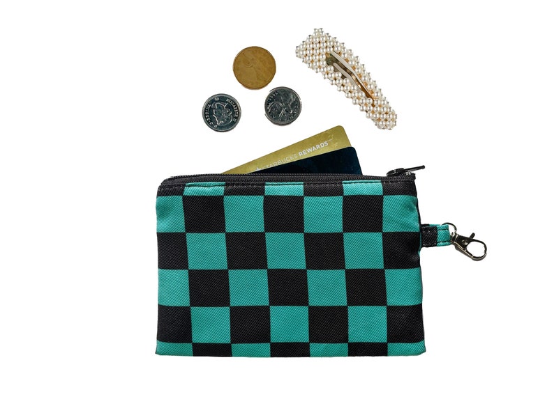 Anime Inspired Coin Purse: Japanese Kimono Cotton Zipper Pouch - Etsy