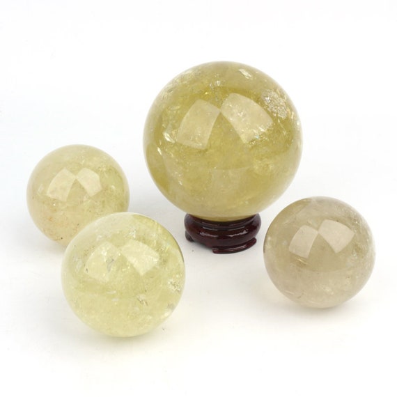 Natural Citrine Sphere Citrine Ball Undrilled Citrine - Etsy