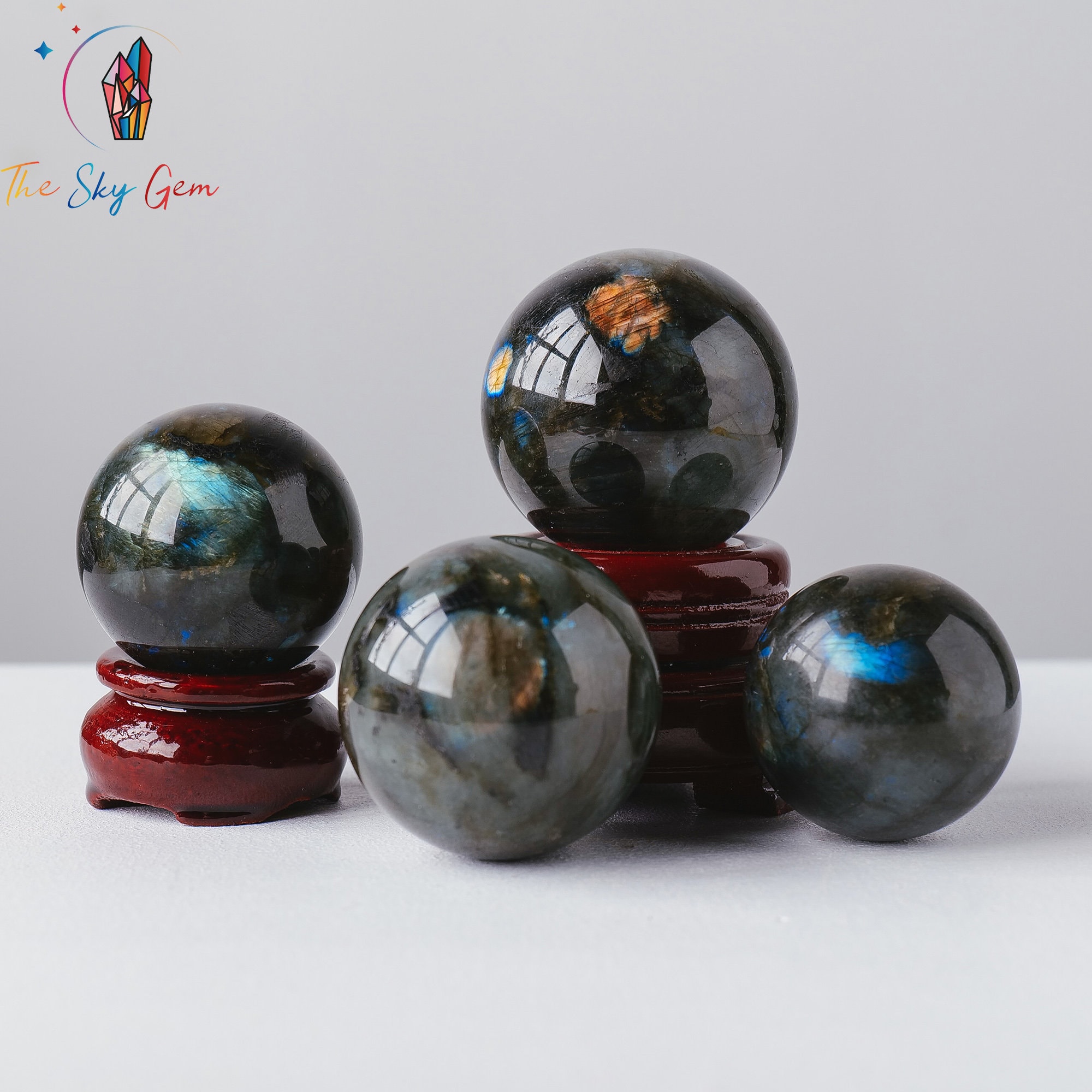 Natural Labradorite Sphere Labradorite Ball Undrilled - Etsy