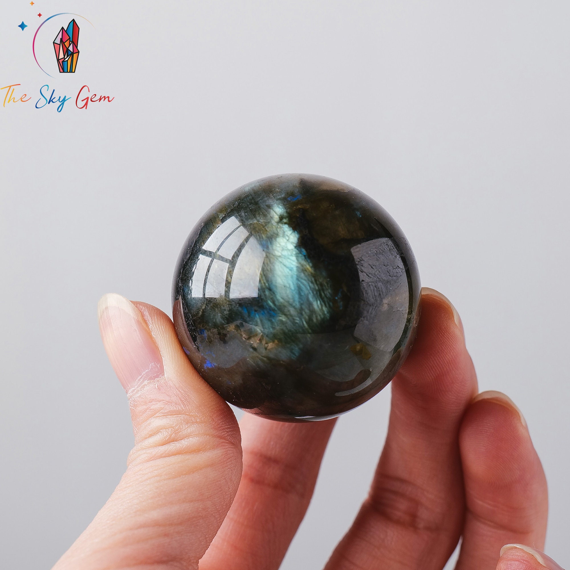 Natural Labradorite Sphere Labradorite Ball Undrilled - Etsy