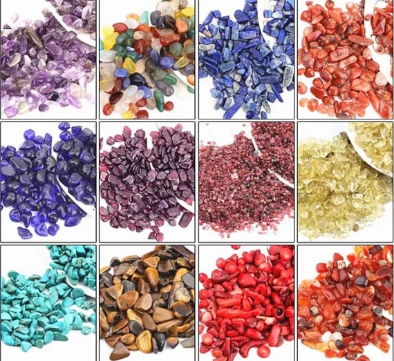 Crystal Chips Bundle SET of 5-10-15-20-25-30 Crystal Chips - Etsy