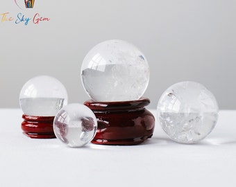 Clear Quartz Crystal Ball 60mm - Etsy
