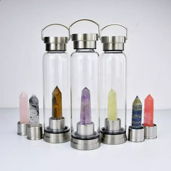 Crystal Water Bottle - Etsy