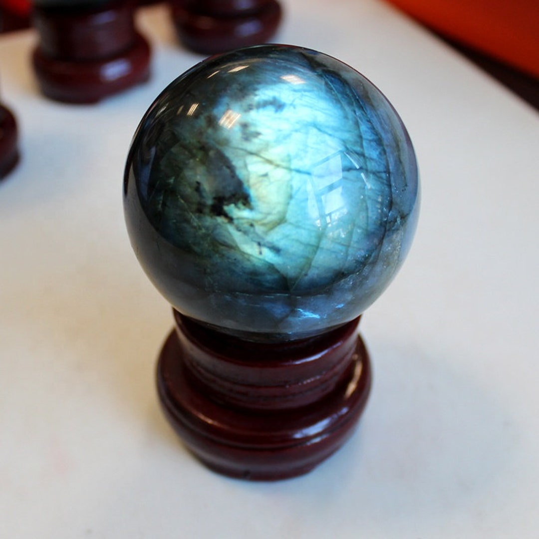 Natural Labradorite Sphere Labradorite Ball Undrilled Labradorite ...