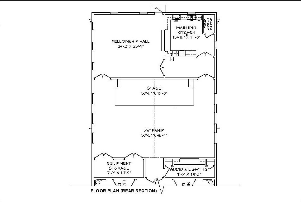 CHR 104, 1 Story Country Style Church-4,028 Sqft. - Etsy