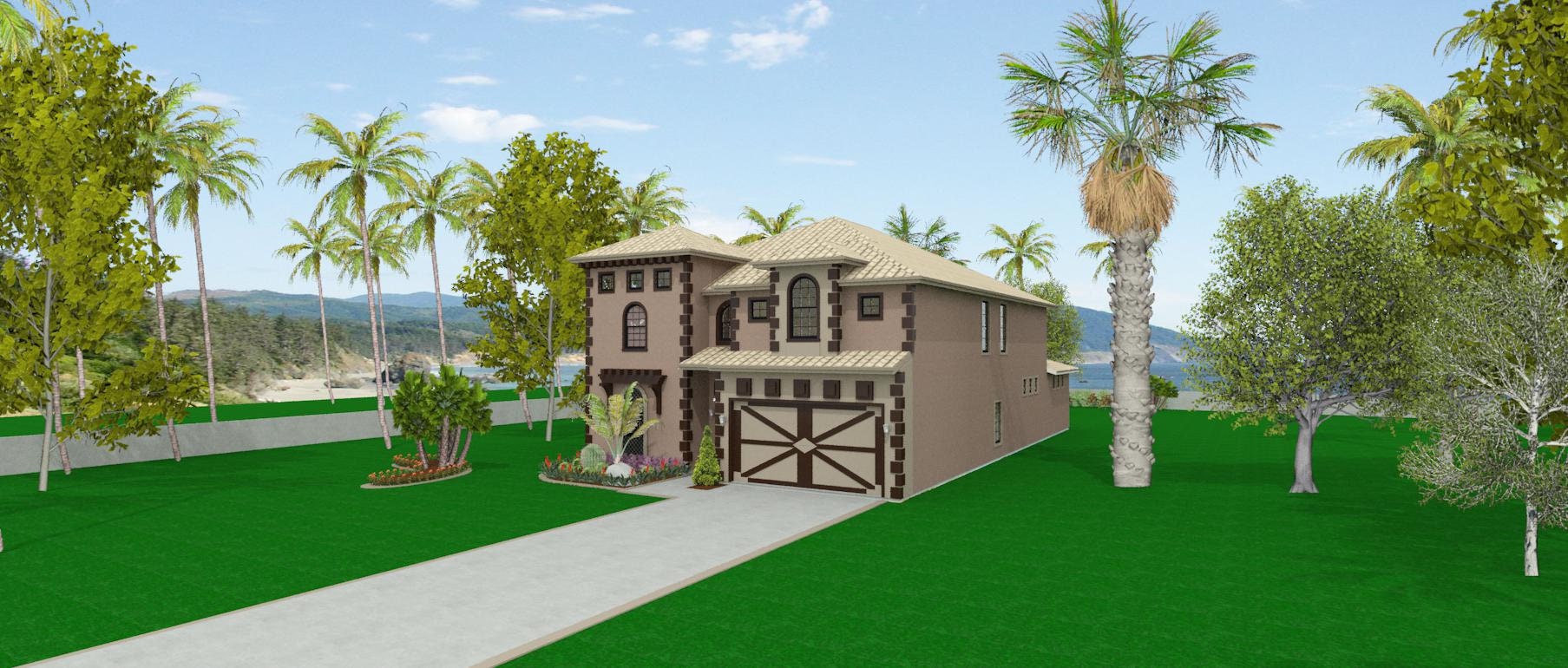 CD 208-house Floor Plan-3,535 Sqft-4 Bedroom, 4.5 Bath, 2 Story ...