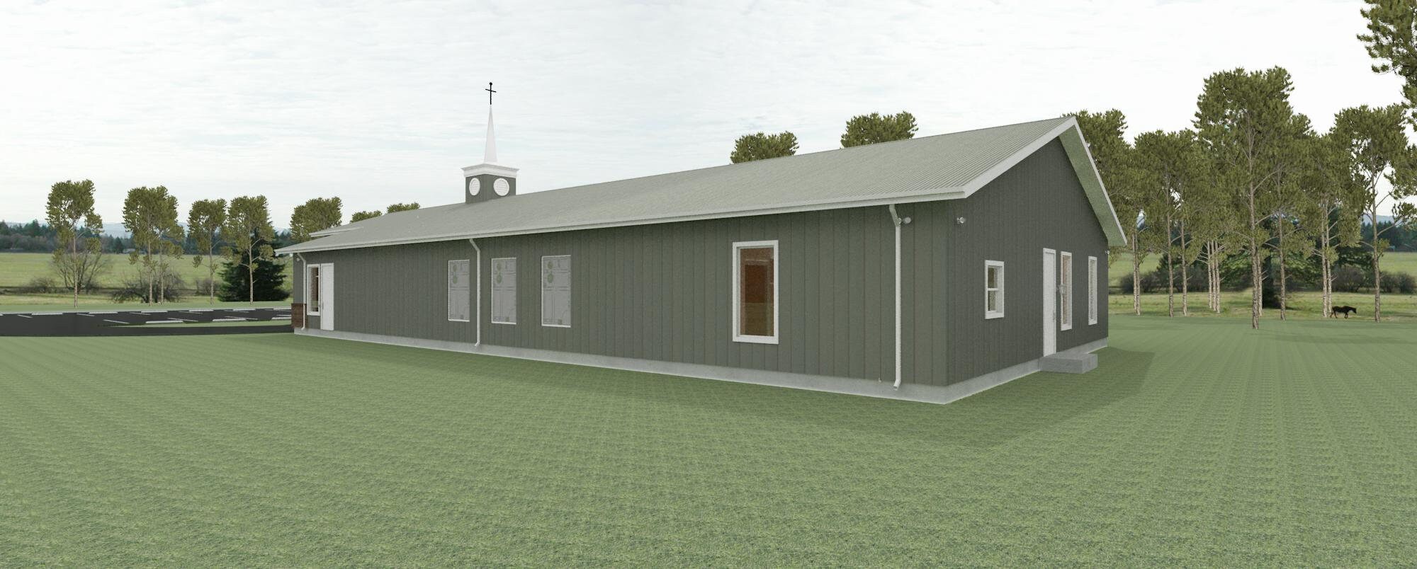 CHR 104, 1 Story Country Style Church-4,028 Sqft. - Etsy