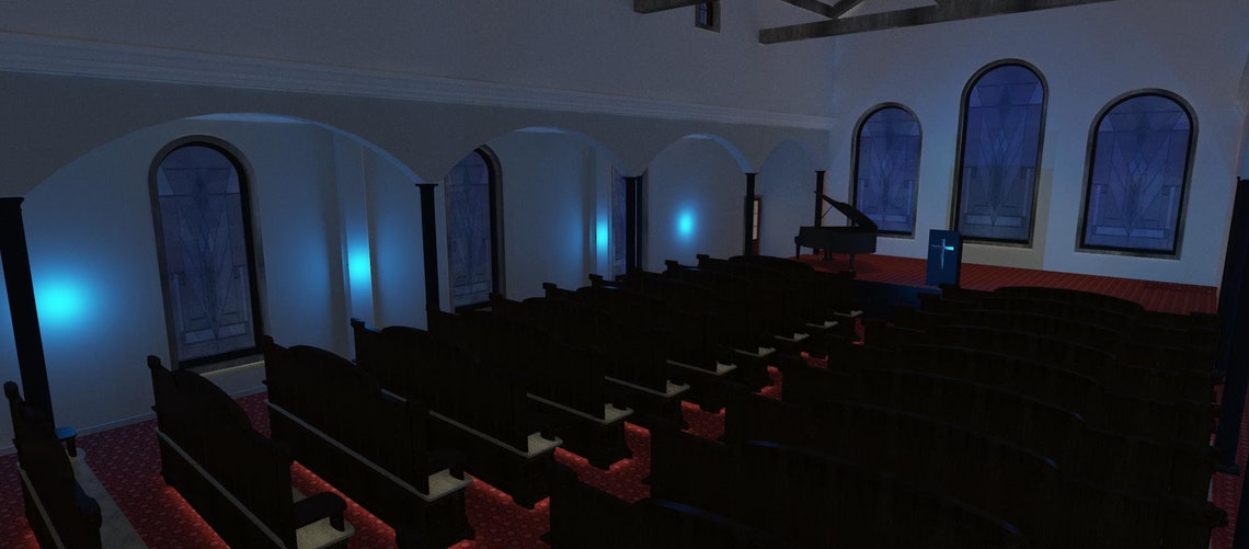 CHR-102-CHURCH PLAN-6,128 Sqft. 1 Story, Barn Style - Etsy