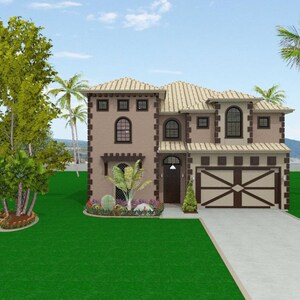 CD 208-house Floor Plan-3,535 Sqft-4 Bedroom, 4.5 Bath, 2 Story ...