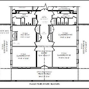 CHR 103, 1 Story Country Style Church-5,429 Sqft. - Etsy