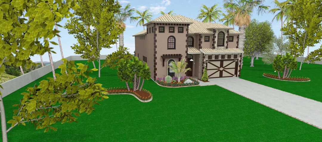 CD 208-house Floor Plan-3535 Sqft-4 Bedroom 4.5 Bath 2 - Etsy