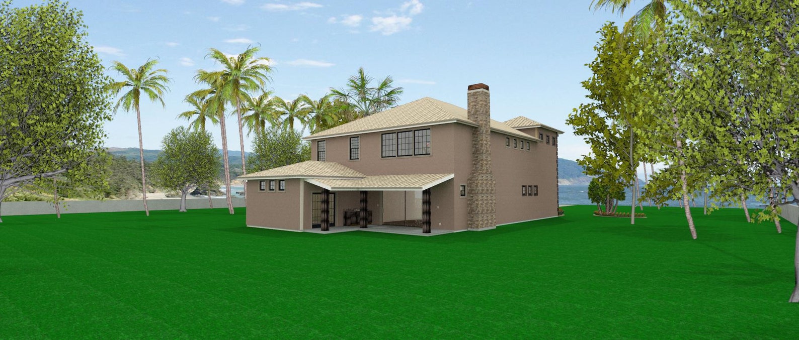 CD 208-house Floor Plan-3,535 Sqft-4 Bedroom, 4.5 Bath, 2 Story ...