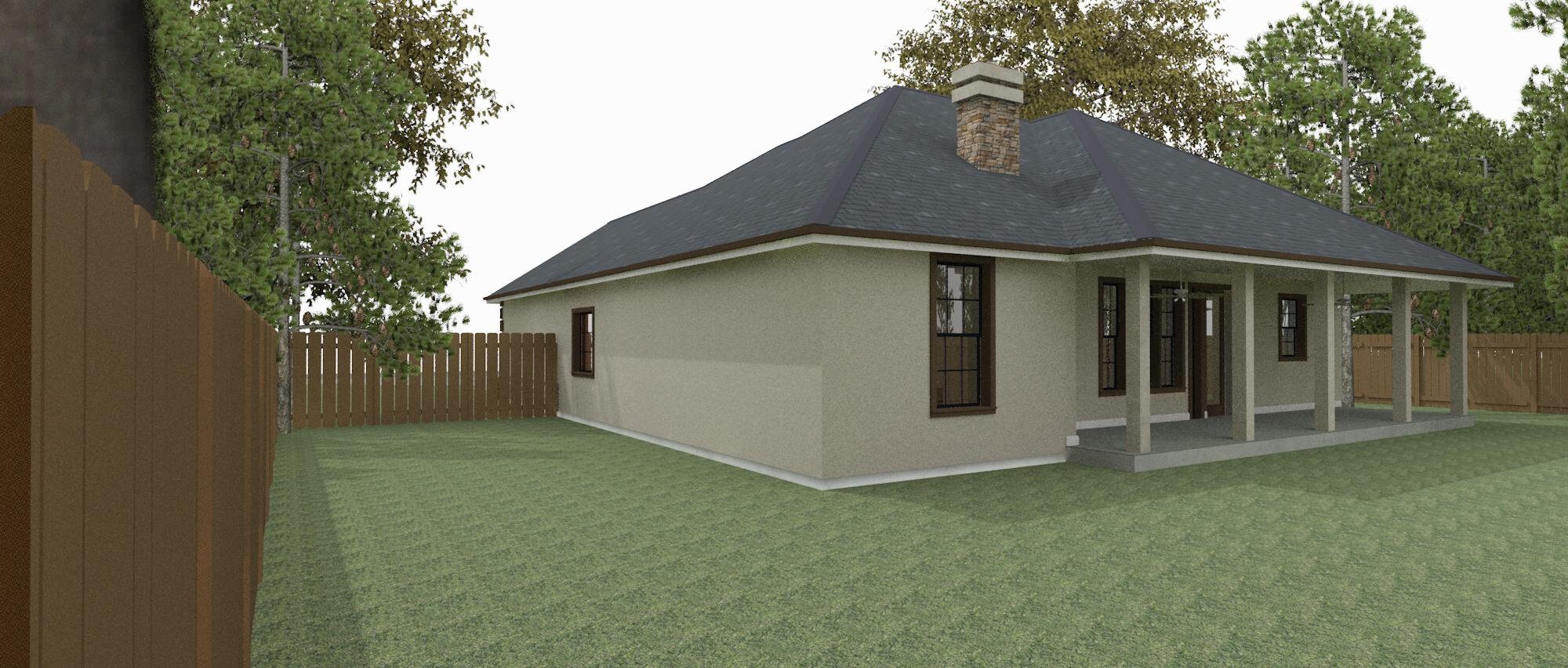 CD 220b-house Floor Plan-1,965 Sqft-3 Bedroom, 2 Bath, 1 Story ...