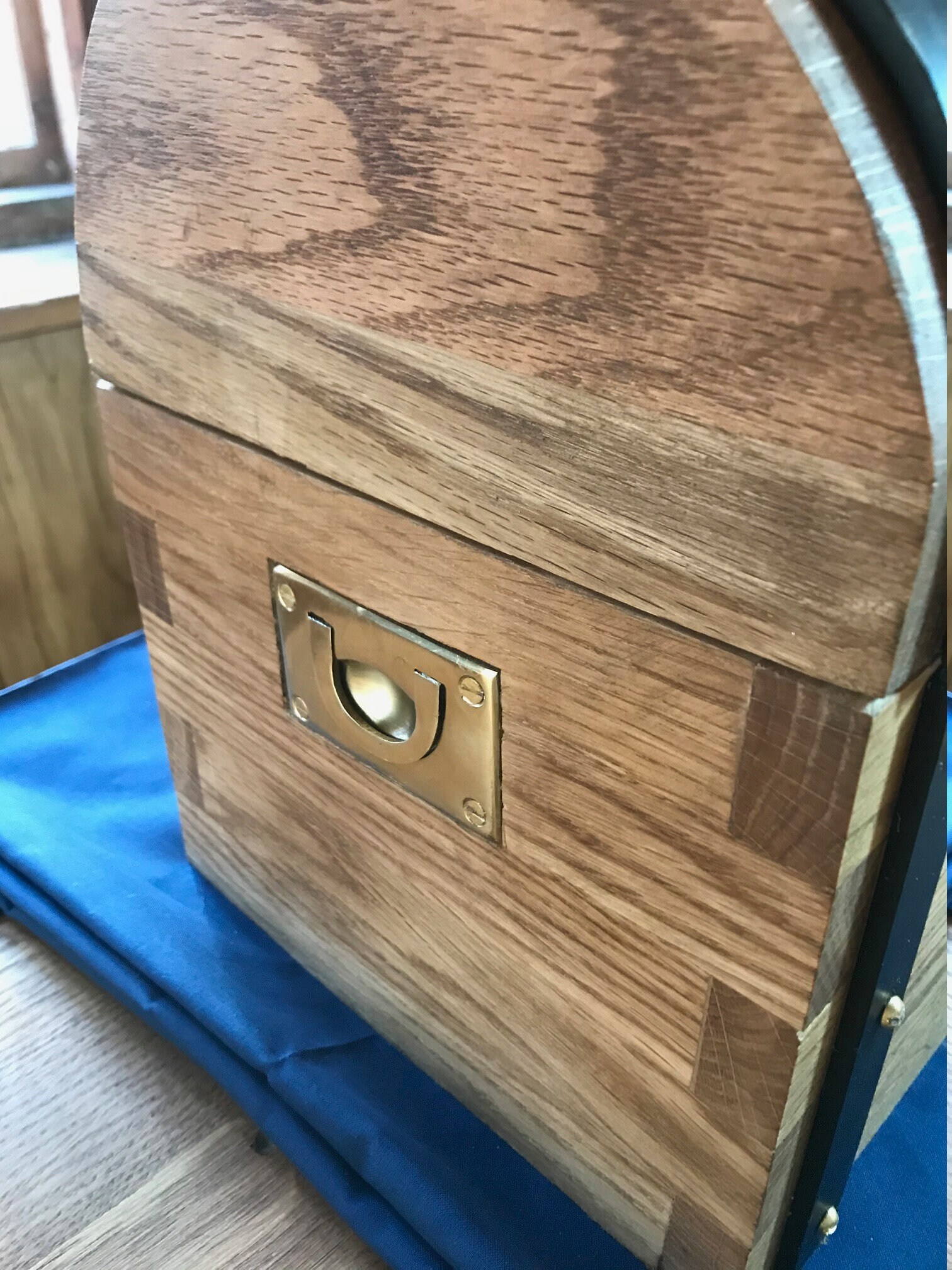 Hand Crafted Bespoke Oak Box - Solid Oak. Unique Gift That Can Be Used ...
