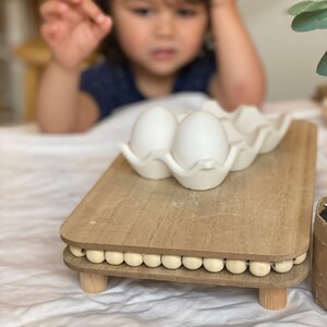 Egg Tray| Cement Egg Holder| Handmade Egg Fridge Tray - Etsy